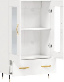 vidaXL Skříň highboard 69,5 x 31 x 115 cm kompozitní dřevo [828278] Barva: hnědý dub