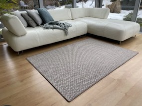 Kusový koberec Toledo béžový 133 x 165 cm