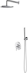 OMNIRES Y - Sprchový set s baterií pod omítku, s tělesem, průměr 25 cm, chrom SYSY35CR