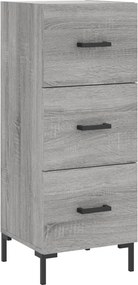 Skříň highboard šedá sonoma 34,5 x 34 x 180 cm kompozitní dřevo 3200199
