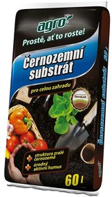 Agro černozemní substrát pro celou zahradu 60 l