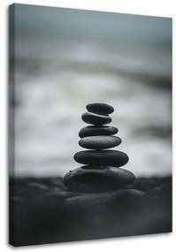 Gario Obraz na plátně Hromada kamenů Rozměry: 40 x 60 cm