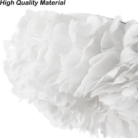 BRILAGI - Stropní svítidlo FEATHER 3xE27/40W/230V pr. 40 cm bílá