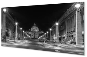 akrylový obraz Řím Chapel road 100x50 cm