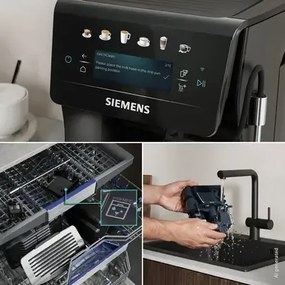 Siemens EQ600 iAroma TP603E08 černá / Automatický kávovar / 1500 W / 1