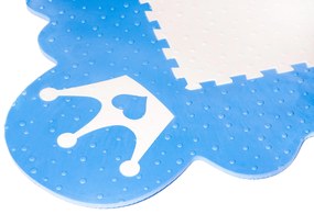 Vylen Designová puzzle podlaha Princess Světle modrá