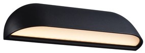 Venkovní nástěnné LED svítidlo NORDLUX Front - černá, 8 W LED, 650 lm, 260 mm