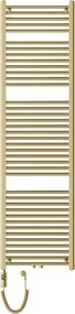 Mexen Mars, elektrické topné těleso 1800 x 500 mm, 600 W, zlatá lesklá, W110-1800-500-2600-50