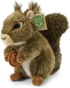 Rappa Plyšová veverka s oříškem 17 cm / ECO-FRIENDLY / od 0 let
