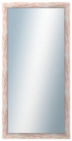 DANTIK - Zarámované zrcadlo - rozměr s rámem cca 50x100 cm z lišty PAINT červená velká (2962)