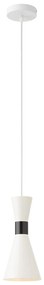 Smarter 01-2709 závěsné svítidlo Kilt, matně bílé, 1xE27, 26cm