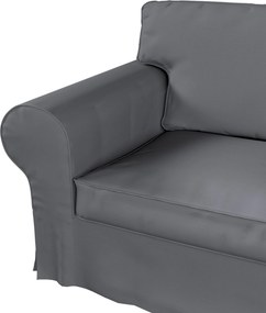 Potah na pohovku IKEA Ektorp 2-místná s lenoškou barva šedá