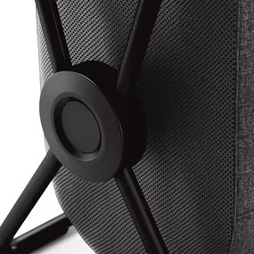 Simplehuman X-FRAME černá ocel, šedý polyester / Koš na prádlo / sklád