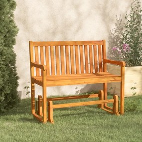 Zahradní houpací lavice 110 cm masivní akáciové dřevo 316608