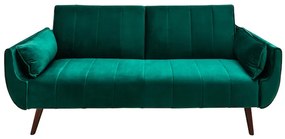Divani II Velvet sedačka zelená 215 cm