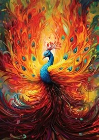 ART PUZZLE 5404 Puzzle Barevný páv / 1500 dílků / od 15 let
