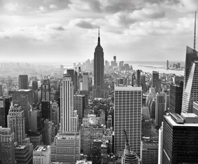 Komar Vliesová fototapeta NYC Black and White 300 x 250 cm
