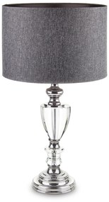 Stylová lampa s šedým stínidlem 138550