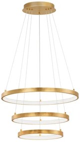 LED lustr Leon 61 zlaté