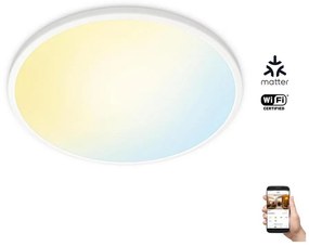 WiZ - LED Stmívatelné stropní svítidlo SUPERSLIM LED/32W/230V bílá Wi-Fi