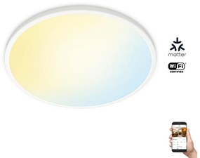 WiZ WiZ - LED Stmívatelné stropní svítidlo SUPERSLIM LED/32W/230V bílá Wi-Fi WI0060