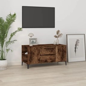 TV skříňka kouřový dub 102x44,5x50 cm kompozitní dřevo - Default Title