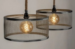 Závěsné designové industriální svítidlo nad jídelní stůl Divornno