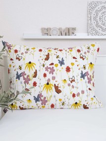MK Lůžkoviny Krepový povlak na polštář Renforcé 70 x 90 cm - Motýlci