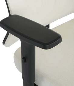 Ergonomická kancelářská židle ARLO - béžová látka