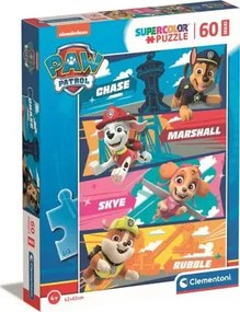 Clementoni PUZZLE Tlapková patrola MAXI / 60 dílků / od 4 let