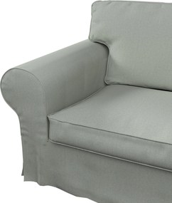 Potah na pohovku IKEA Ektorp 2-místná s lenoškou barva modrá látka pletený vzor