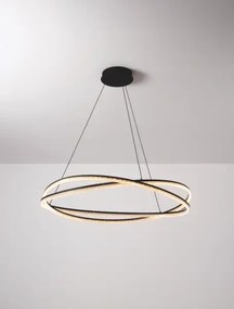 Designový lustr Ophelia černá