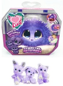 Česací a koupací plyšová hračka s doplňky Live Scruff-a-Luvs Barva: náhodné fialové zvířátko