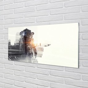 akrylový obraz formulář City 125x50 cm