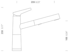 Schock Baterie dřezu SC-510 Puro vytahovací