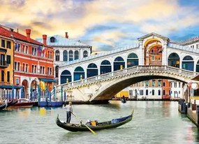 EUROGRAPHICS Puzzle Most Rialto, Benátky / 1000 dílků / 67,63 × 48,89