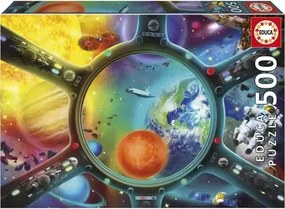 EDUCA Puzzle Výstup do vesmíru / 500 dílků / 48 x 34 cm