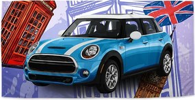 Sablio Ručník Mini sedan Londýn - 30x50 cm