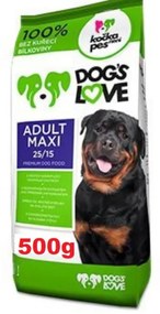 KOCKA NENI PES DOGS LOVE ADULT MAXI 500g