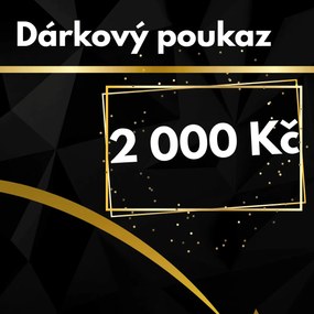 Elektronický dárkový poukaz v hodnotě 2 000 Kč