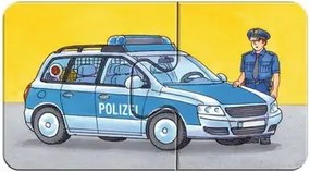 Ravensburger Moje první puzzle: Záchranáři / 9 x 2 dílků / od 2 let