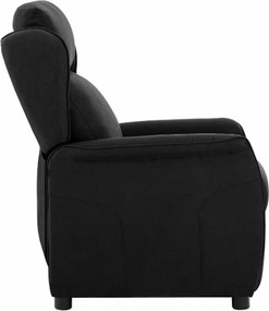 Polohovací křeslo Černá Polyester 340154