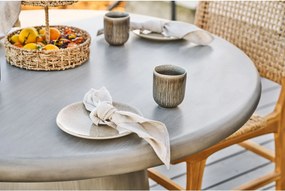House Nordic Zahradní jídelní stůl BONNET šedý ø120 cm 7501190