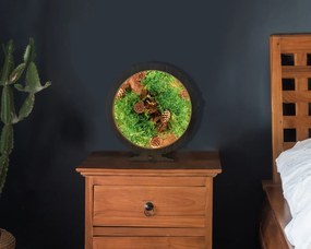 Li-Go "Mechové zátiší" lampa 20x22 cm