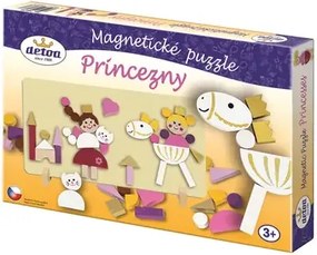 Detoa Magnetické puzzle princezny