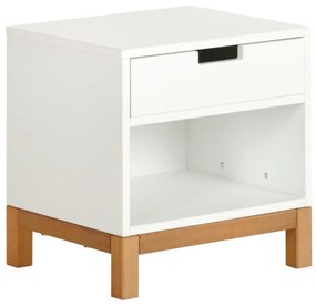 OnaDnes -20% Bílý lakovaný noční stolek Quax Indigo 43 x 43 cm