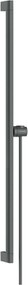 Hansgrohe Unica - Sprchová tyč 95 cm, se sprchovou hadicí, kartáčovaný černý chrom 24403340