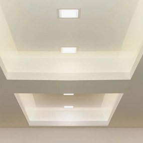 LED Solution Bílý vestavný LED panel hranatý 300 x 300mm 24W CCT Economy+ 104896