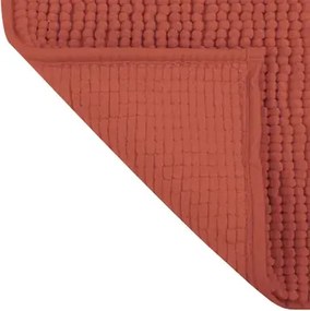MSV CHENILLE koupelnová předložka 40 x 60 cm terakota / mikrovlákno /