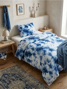Sinsay - Povlečení s efektem tie-dye - modrá